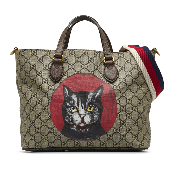 Gucci | Bags | Gucci Gg Supreme Mystic Cat Satchel | Poshmark